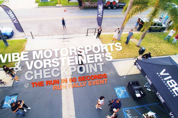 Run in 60 Seconds Checkpoint hosted by Vibe Motorsports and Vorsteiner