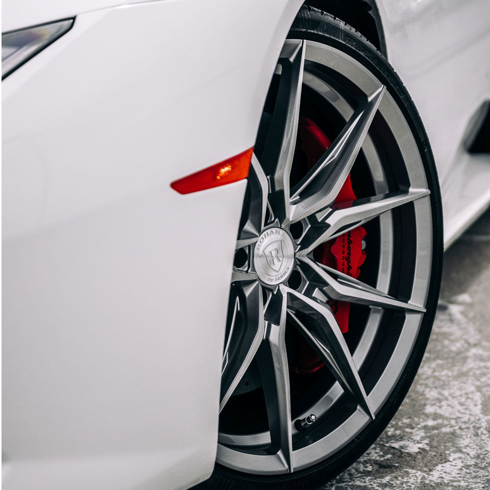 20" Rohana RFX13 Silver 20x9 20x10 Forged Concave Wheels Rims Fits Inf ...