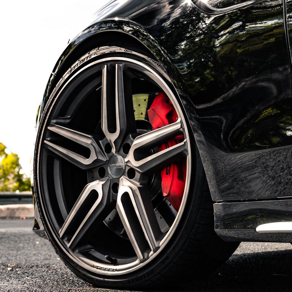 20" Vossen HF1 Grey 20x9 20x9.5 1166 Concave Wheels Rims Fits BMW F10 ...